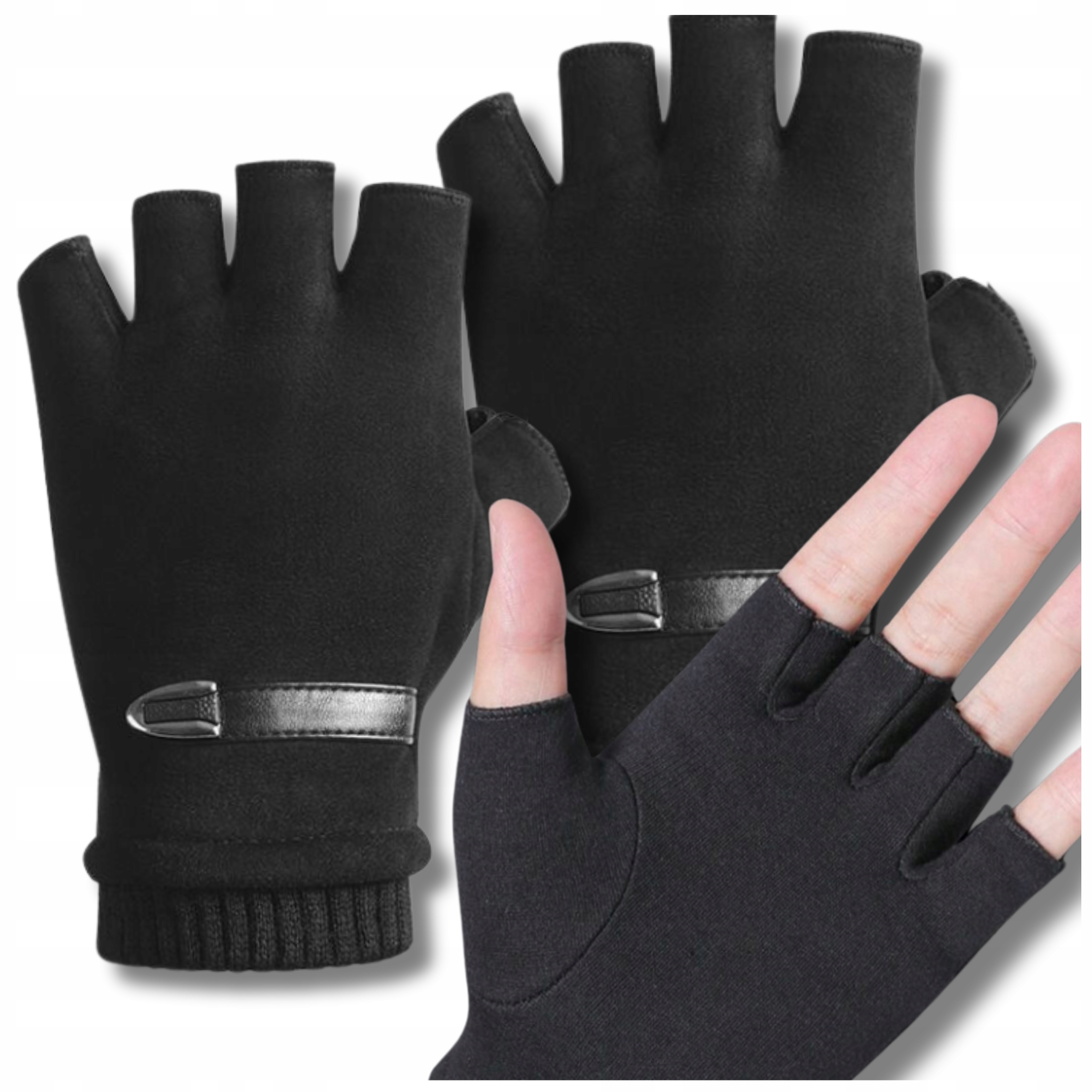 EdiBazzar rękawiczki pięciopalczaste poliester rozmiar uniwersalny ...