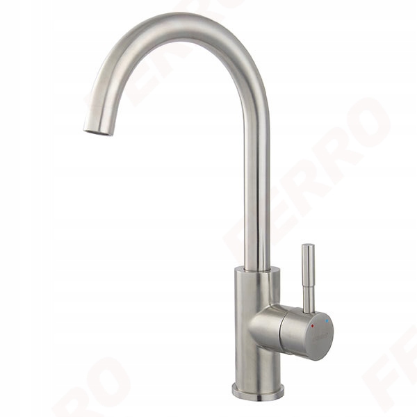 Ferro Camira Inox - bateria zlewozmywakowa stojąca (5903738222049 ...
