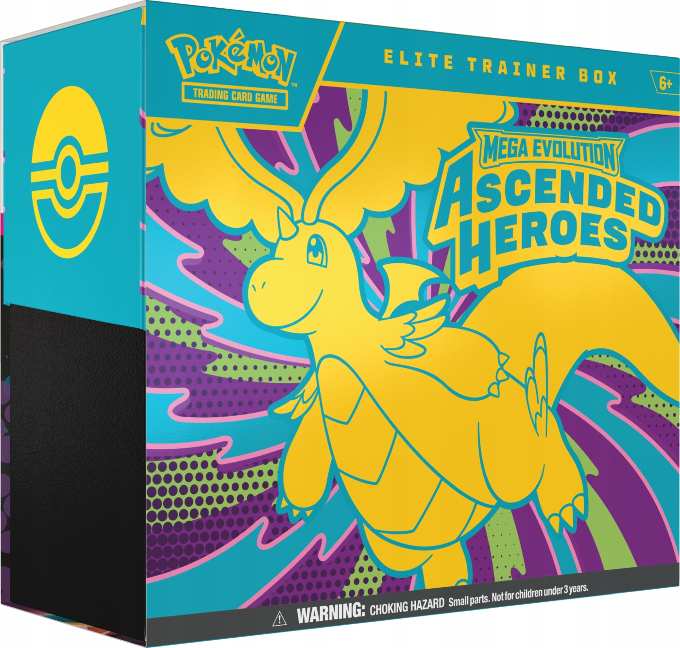 POKÉMON TCG: MEGA EVOLUTION - ASCENDED - ELITE TRAINER BOX - DRAGONITE - Stan: Nowy 349.00PLN ...
