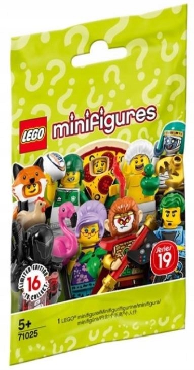 Lego Minifigures 71025 Seria 19 saszetka losowa (5702016369311) • Cena ...