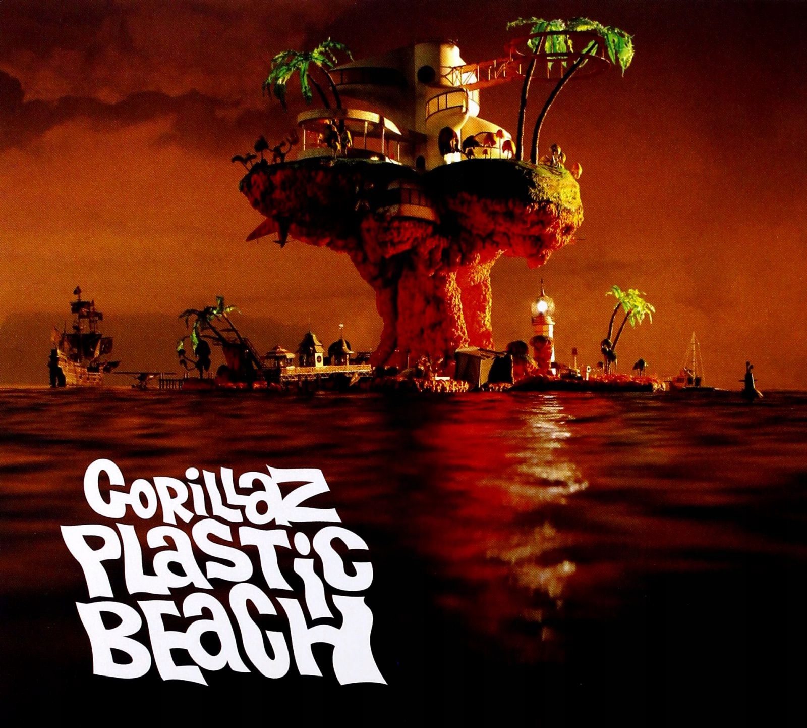 GORILLAZ: PLASTIC BEACH (DIGIPACK) (CD) 12406641267 - Sklepy, Opinie ...