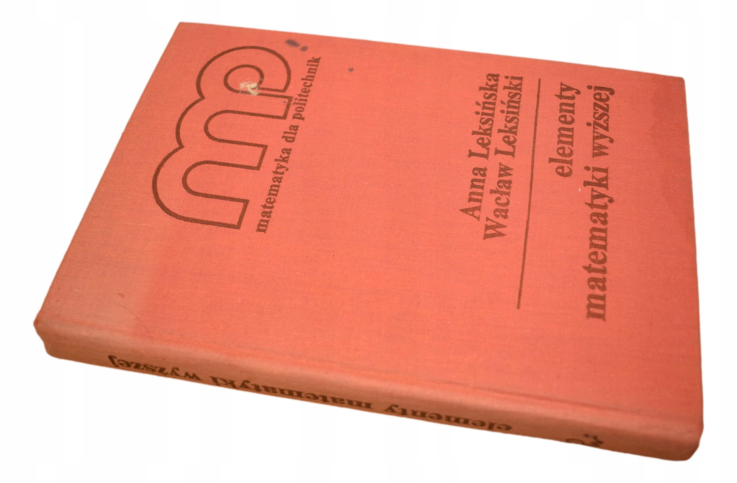 Elementy Matematyki Wyższej Leksińska - Niska cena na Allegro