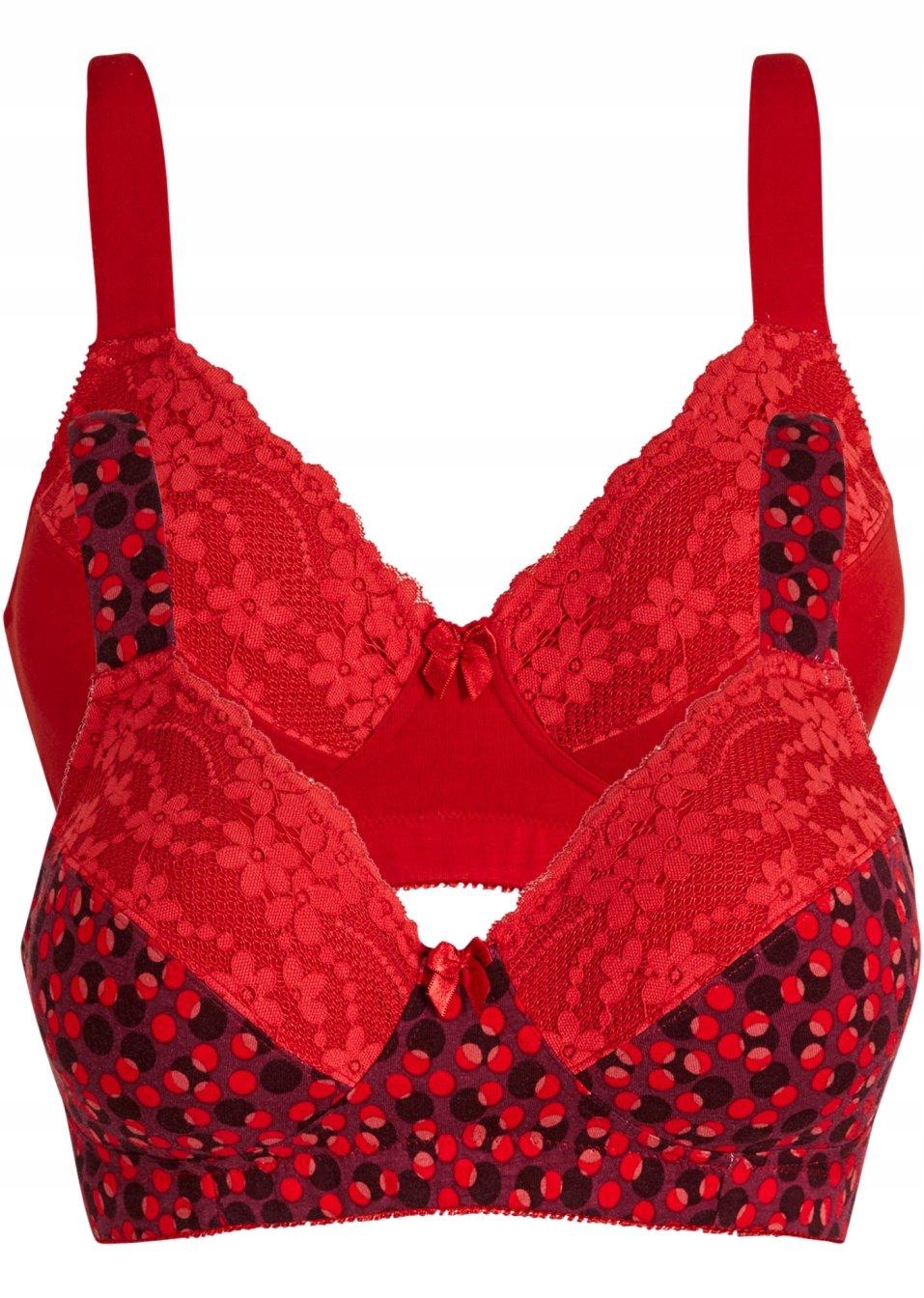 BIUSTONOSZ BEZ FISZBIN 2 PAK 105B • Cena, Opinie • Biustonosze 17629284325 • Allegro