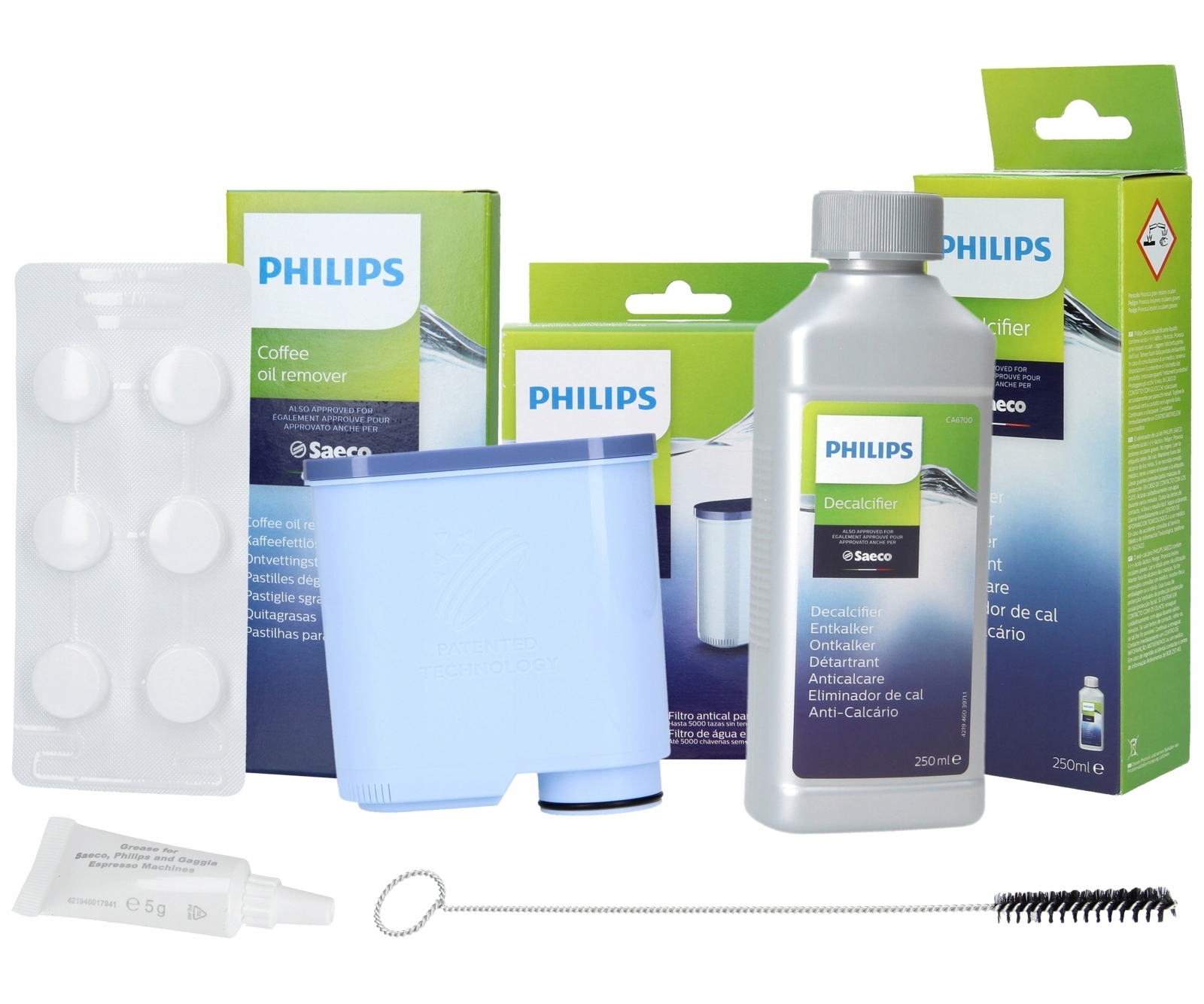 Zestaw Philips do konserwacji ekspresu kawy | filtr i środki do ...