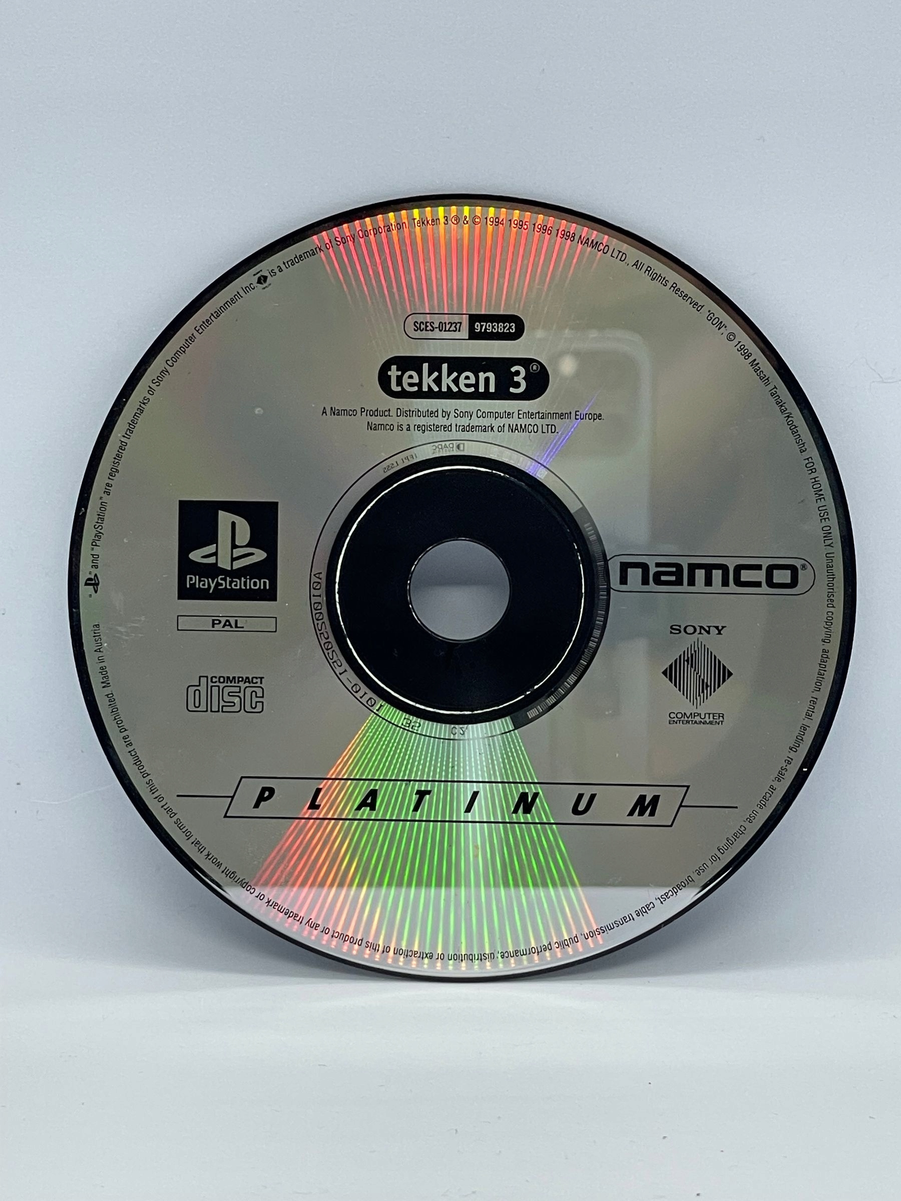 PSX/PS2/PS3 TEKKEN 3 - WYD. ANGIELSKIE - PSX PlayStation (PSX ...