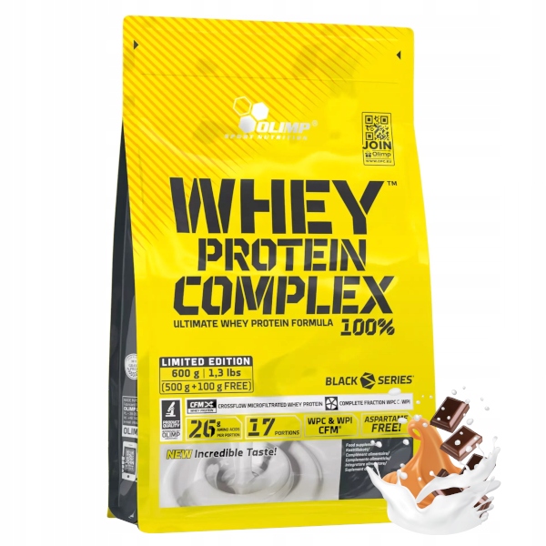 OLIMP WHEY PROTEIN COMPLEX 600g WPC WPI BIAŁKO MASA MIĘŚNIE REGENERACJA - WPC Protein Complex ...