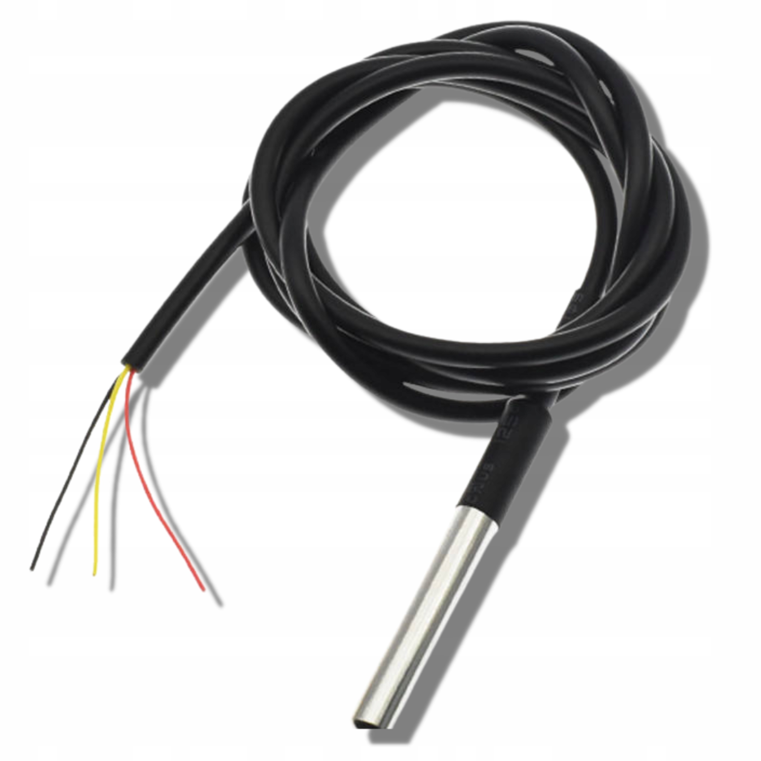 Digitální snímač teploty DS18B20 voděodolný 3 m za 108.00CZK - Allegro