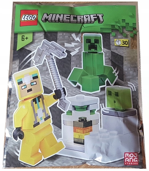 LEGO Minecraft Cave Explorer, Creeper Slime 662302 • Cena, Opinie ...