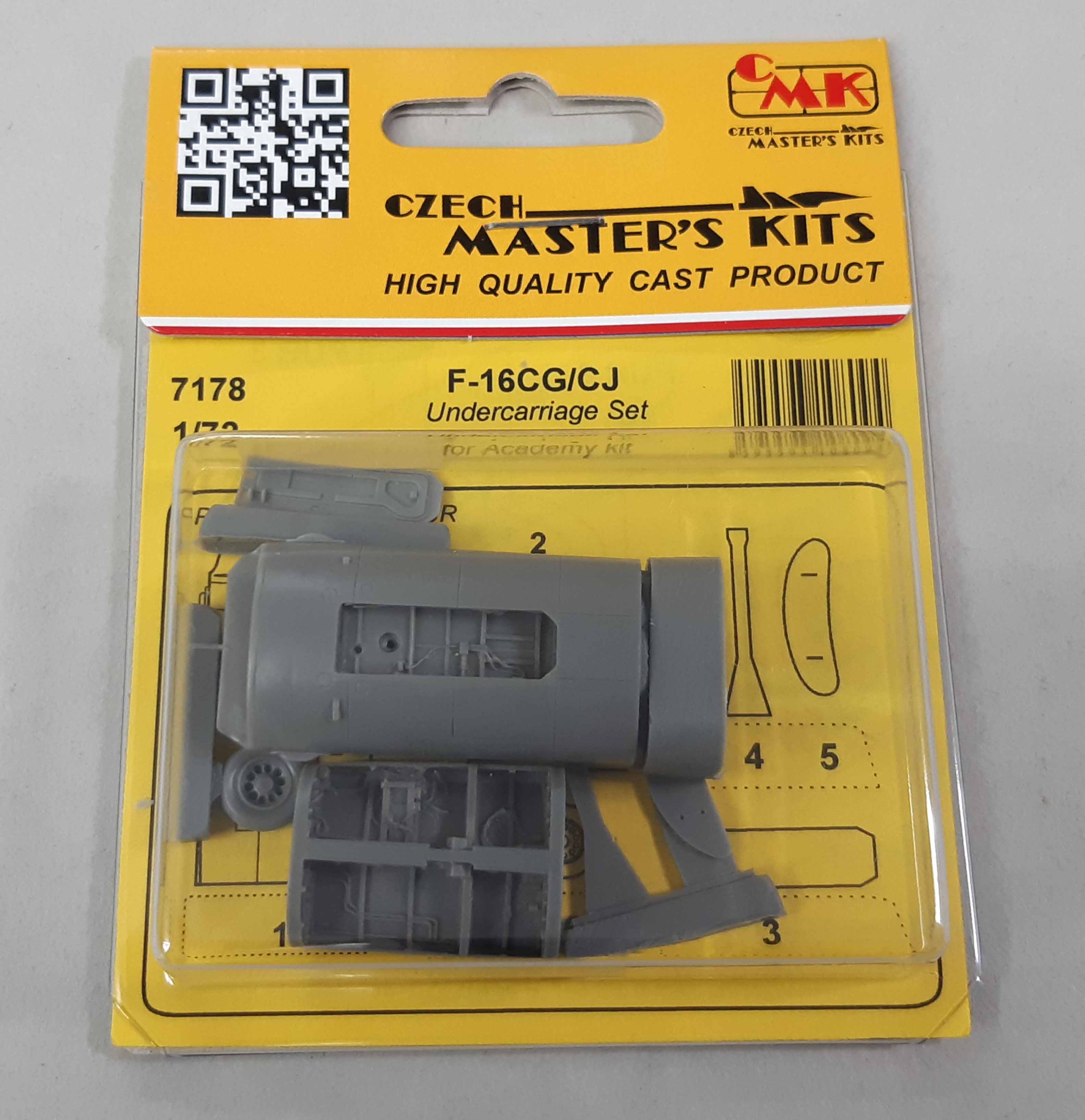 F-16CG/CJ Undercarriage set CMK7178 1/72 13638323599 - Allegro.pl