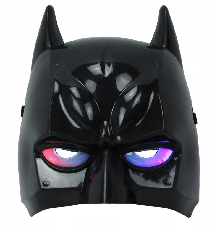 MASKA BATMAN LED nietoperz superbohater przebranie (5900291653556 ...