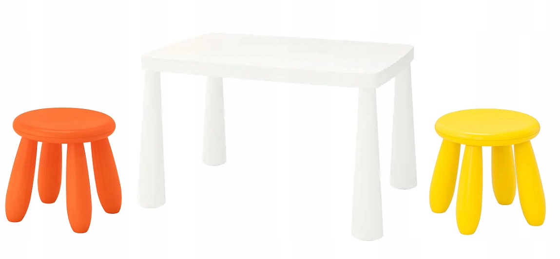 IKEA MAMMUT Stolik biały + 2 stołki dla dzieci 13081593693 - Allegro.pl IKEA MAMMUT Stolik biały + 2 stołki dla dzieci 13081593693 - Allegro.pl