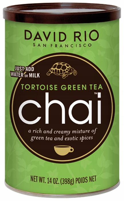 David Rio Tortoise Green Tea Chai Herbata instant w proszku 398g ...