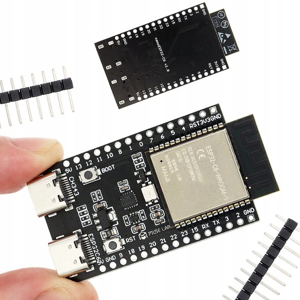 Mikrokomputer Jomardyan ESP32 IoT ESP32-C6 N8 WiFi6, BLE 5.0 Thread/Zigbee - Sklep, Opinie, Cena ...