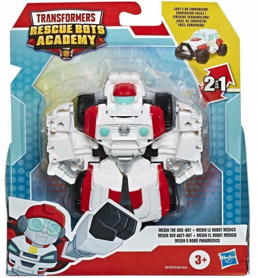 Figurka akcji Hasbro Transformers Rescue Bots Academy Rescan Medix Jeep ...