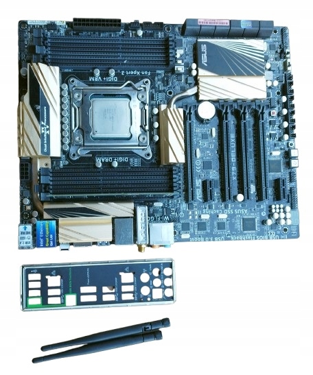 Płyta ASUS X79-DELUXE - socket 2011, Wifi, 2x Gigabit, 8 podstawek pod RAM w SZCZECIN - Sklep ...