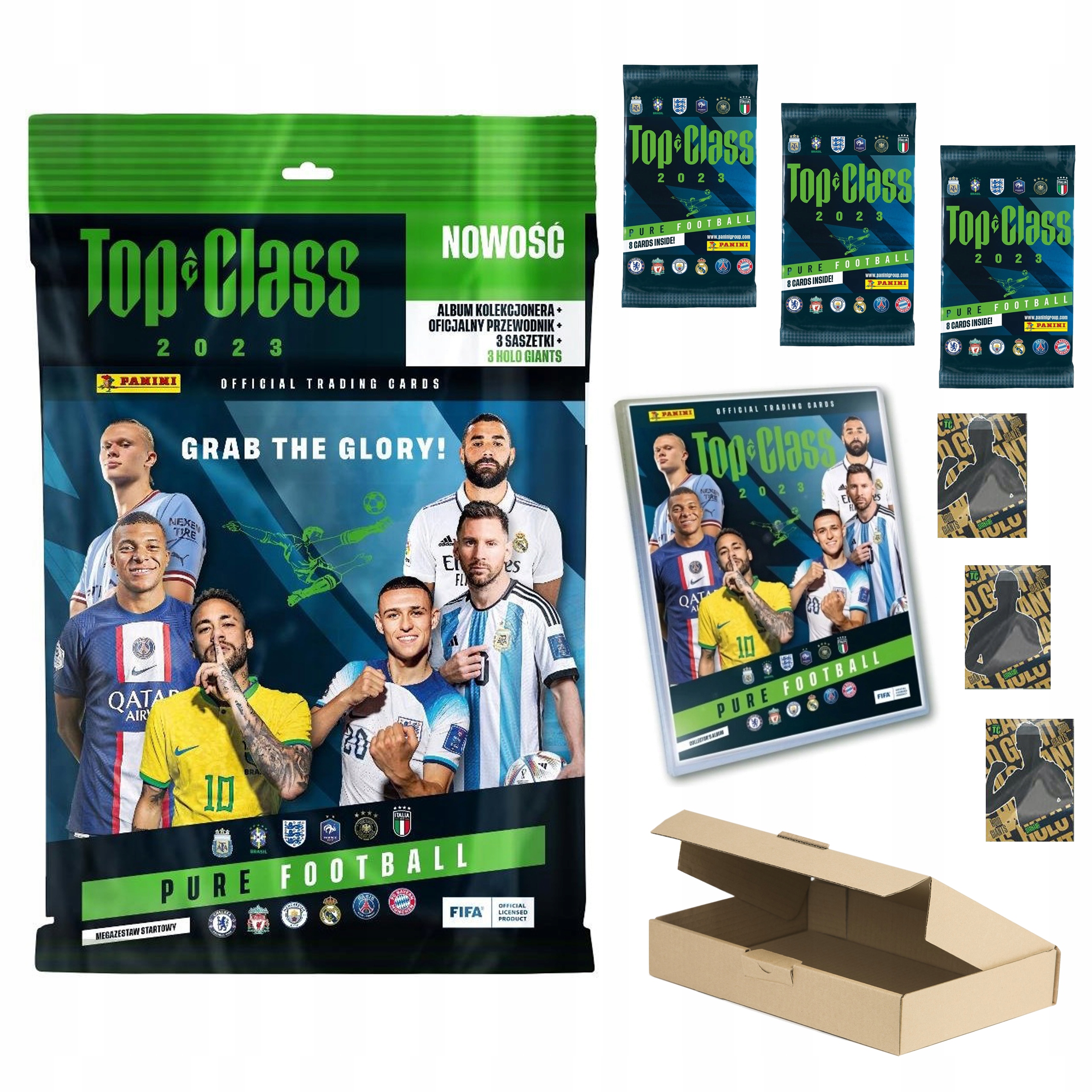 ALBUM TOP CLASS 2023 MEGA ZESTAW KARTY PIŁKARSKIE - 13583126383 - Allegro.pl