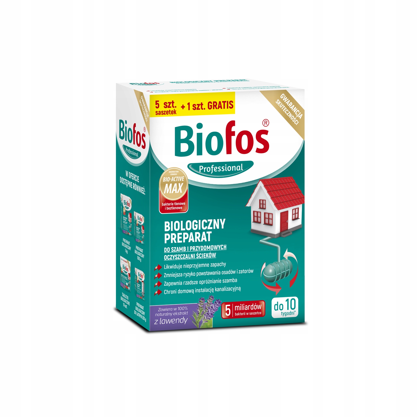 BIOFOS Bakterie do szamb w saszetkach 6 x 25 g (5900498027327) • Cena ...