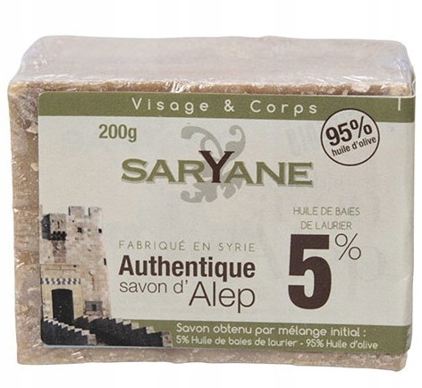 MYDŁO ALEPPO 5 % NATURALNE HIGIENA INTYMNA WŁOSY S 13241052189 - Allegro.pl