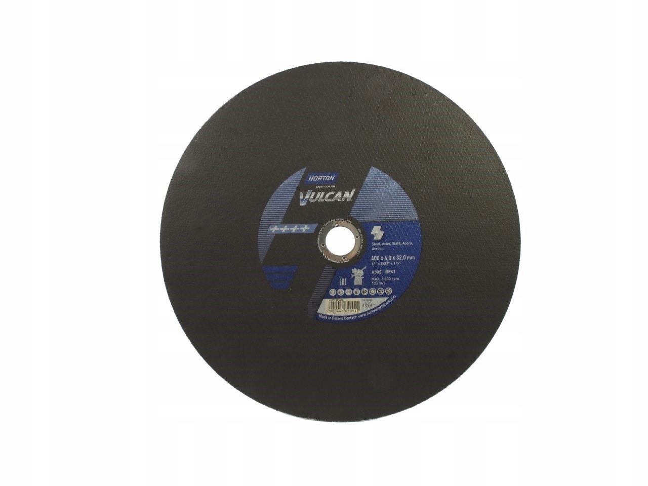 ŚCIERNICA DO METALU 400x4 G00007 5900442650915 za 68.70PLN z Czernikowo ...