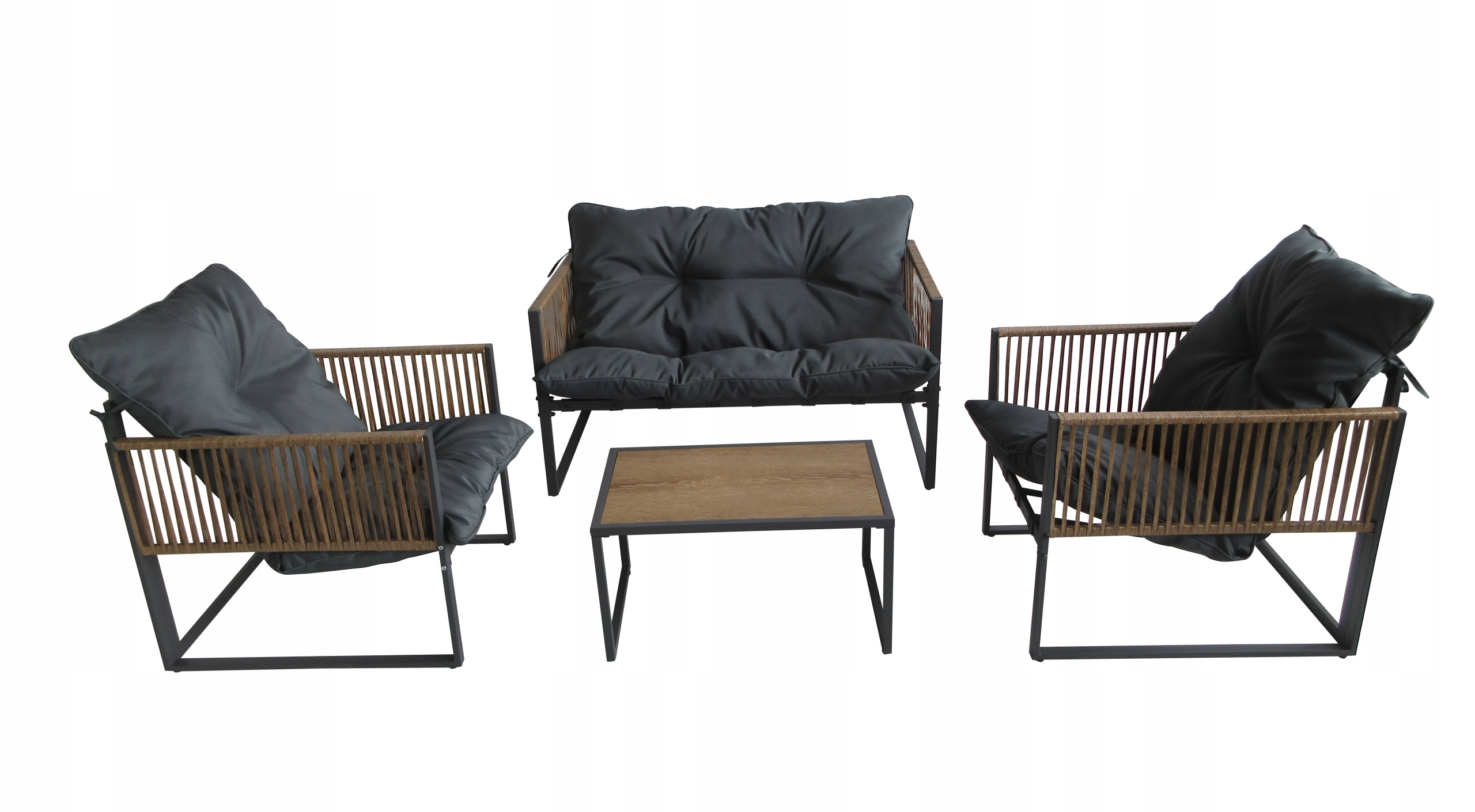 ZESTAW MEBLE OGRODOWE TECHNORATTAN KOMPLET MEBLI MEBLE OGRODOWYCH DO ...