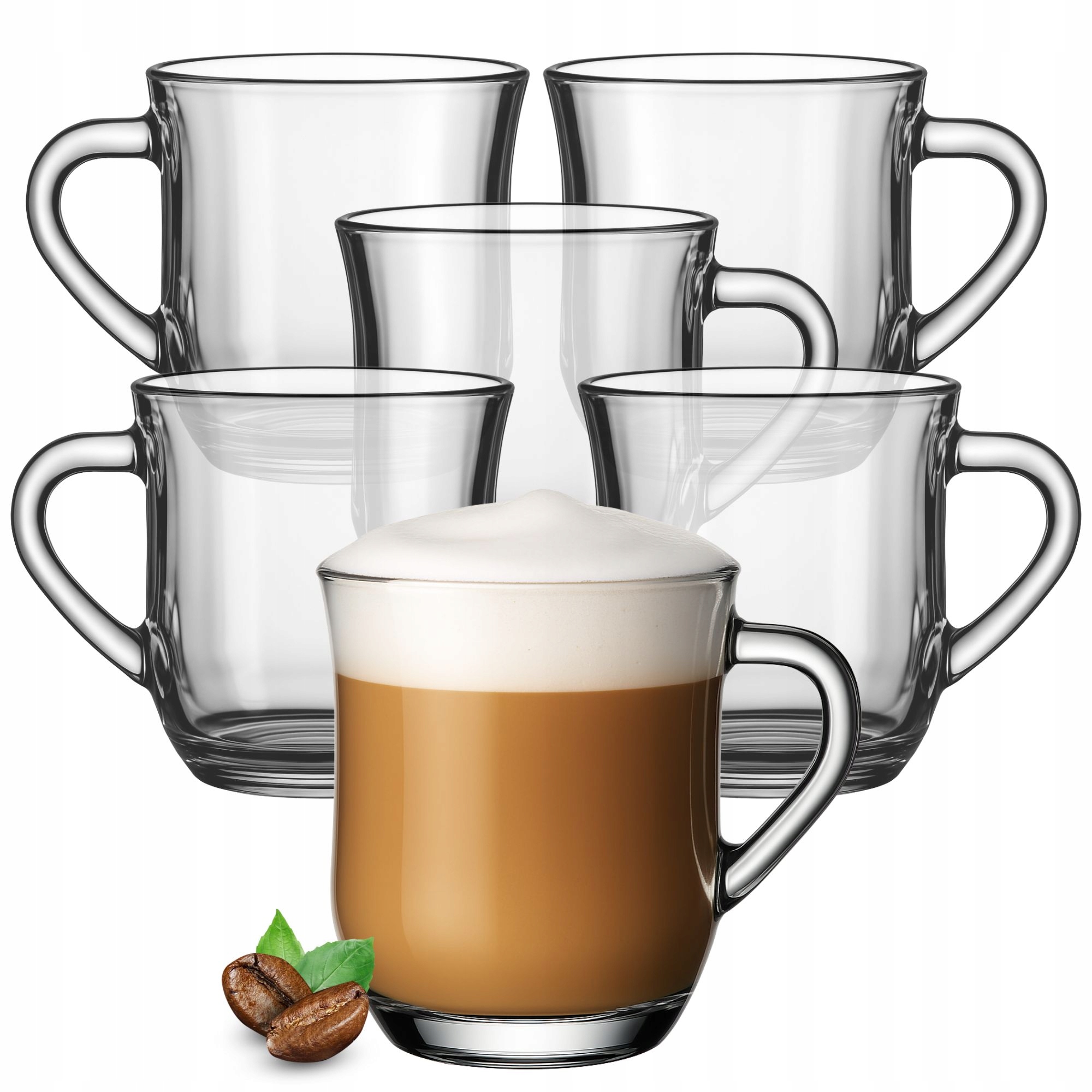 Szklanki do kawy i herbaty OMAGO 320 ml 6 szt. (5905805866545) • Cena, Opinie • Szklanki i kufle ...