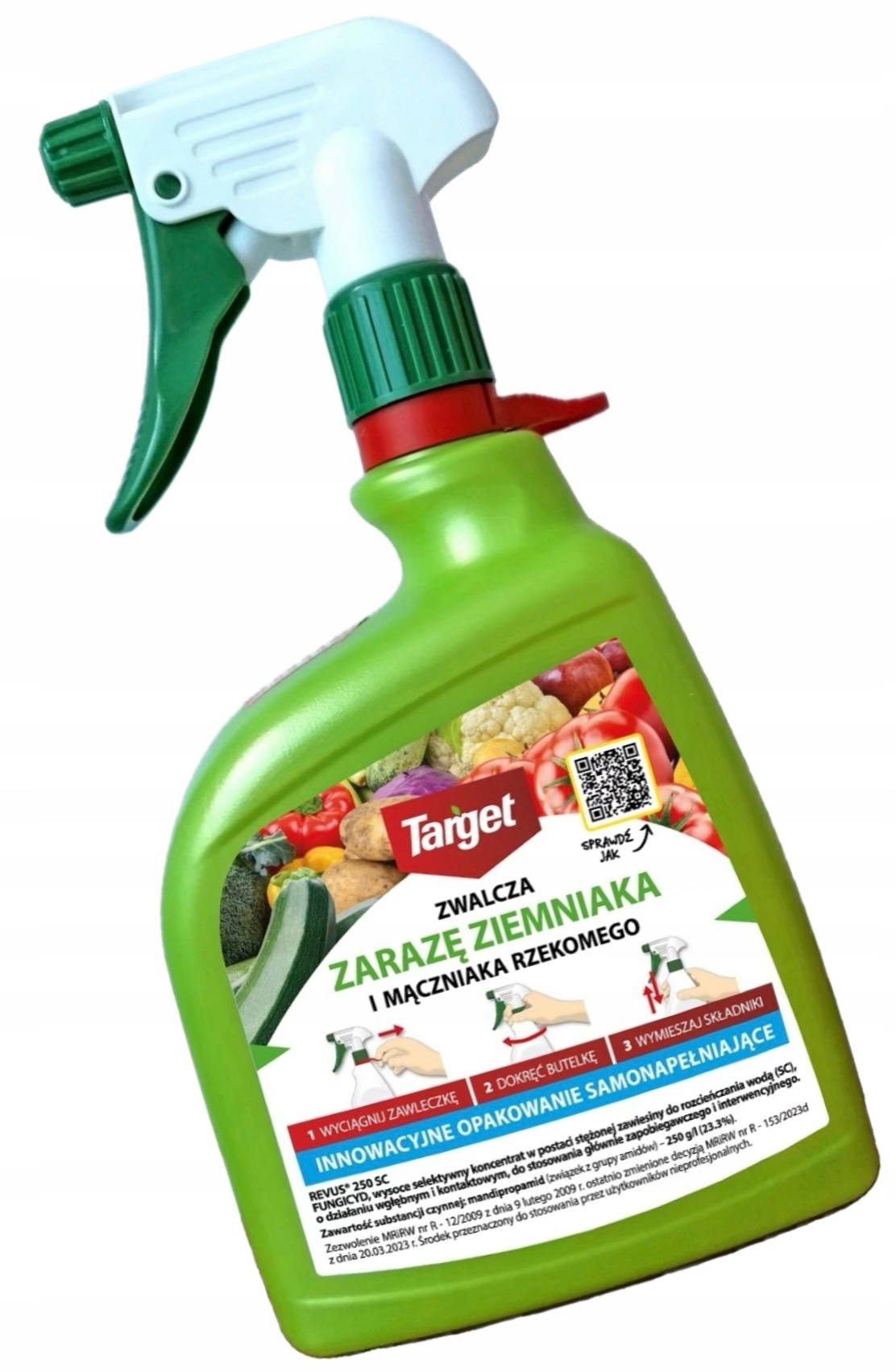 Revus 250 SC spray Zwalcza Zarazę Ziemniaka i Mączniaka Rzekomego 1L ...