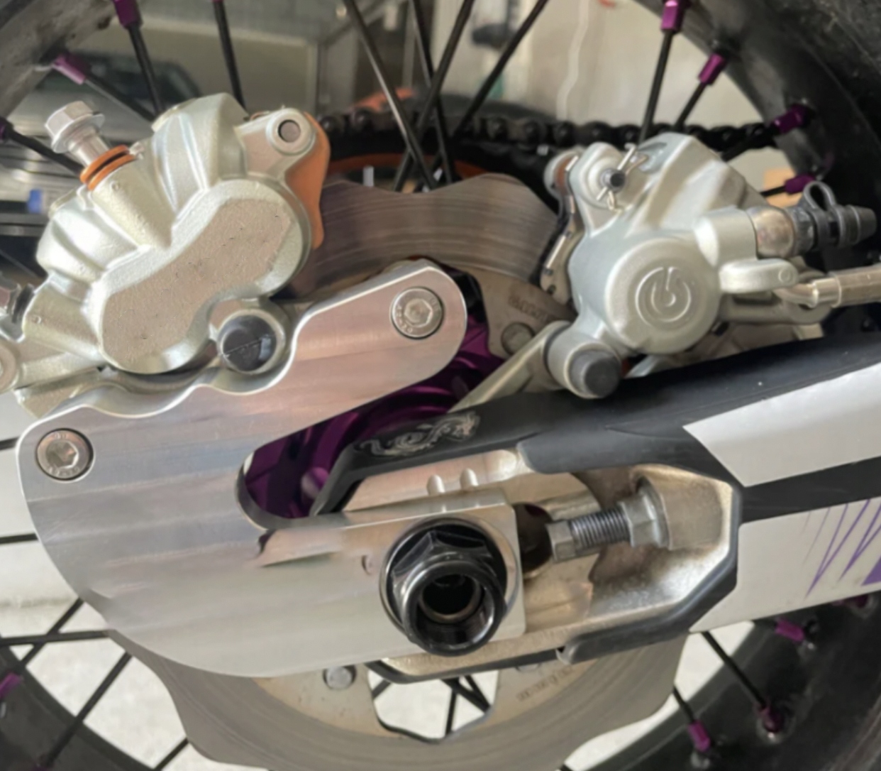 Handbrake adapter pompa zacisk adapter jarzmo brembo ktm husqvarna ...