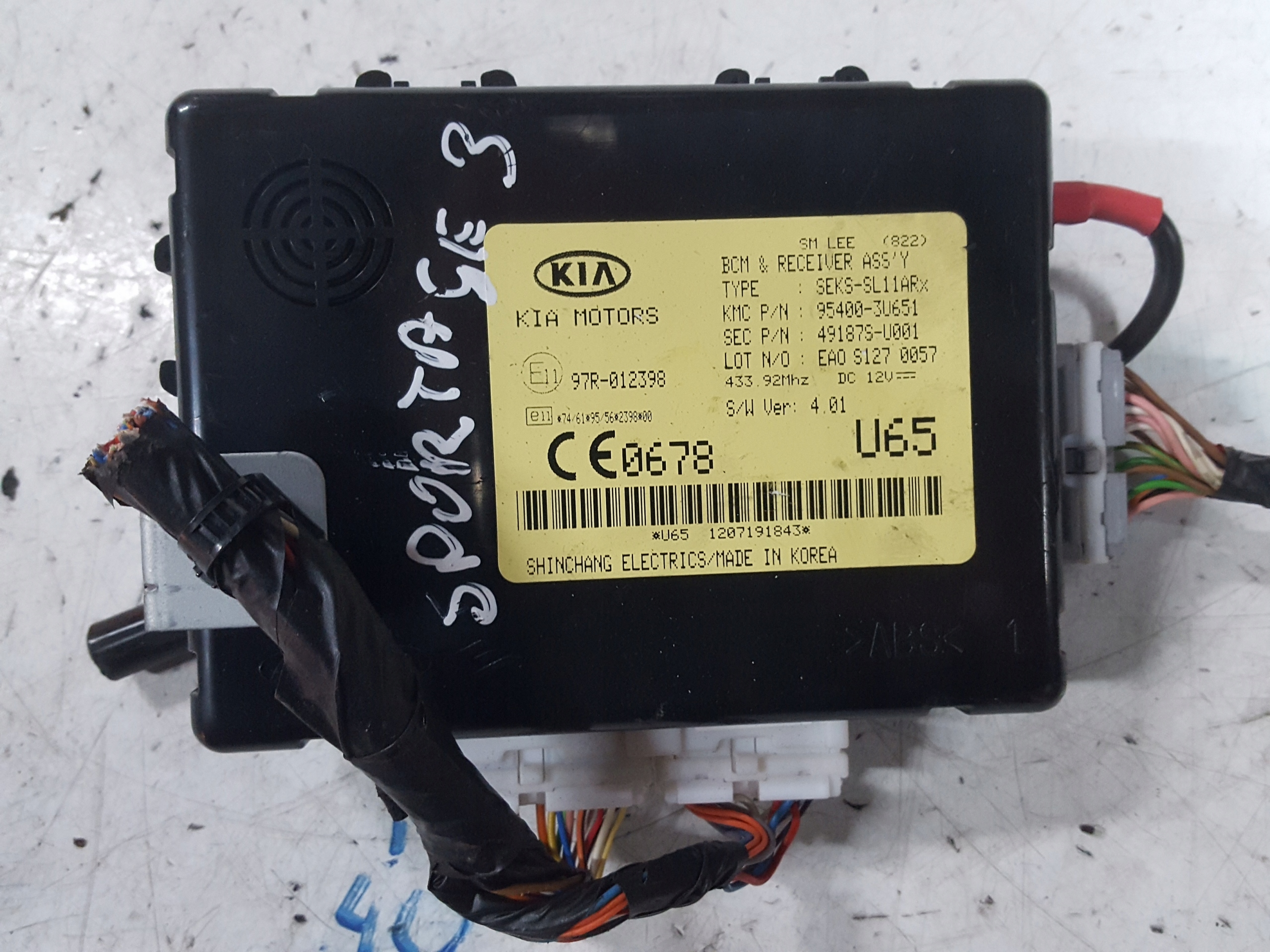 Moduł Bcm Kia Sportage - Niska cena na Allegro.pl