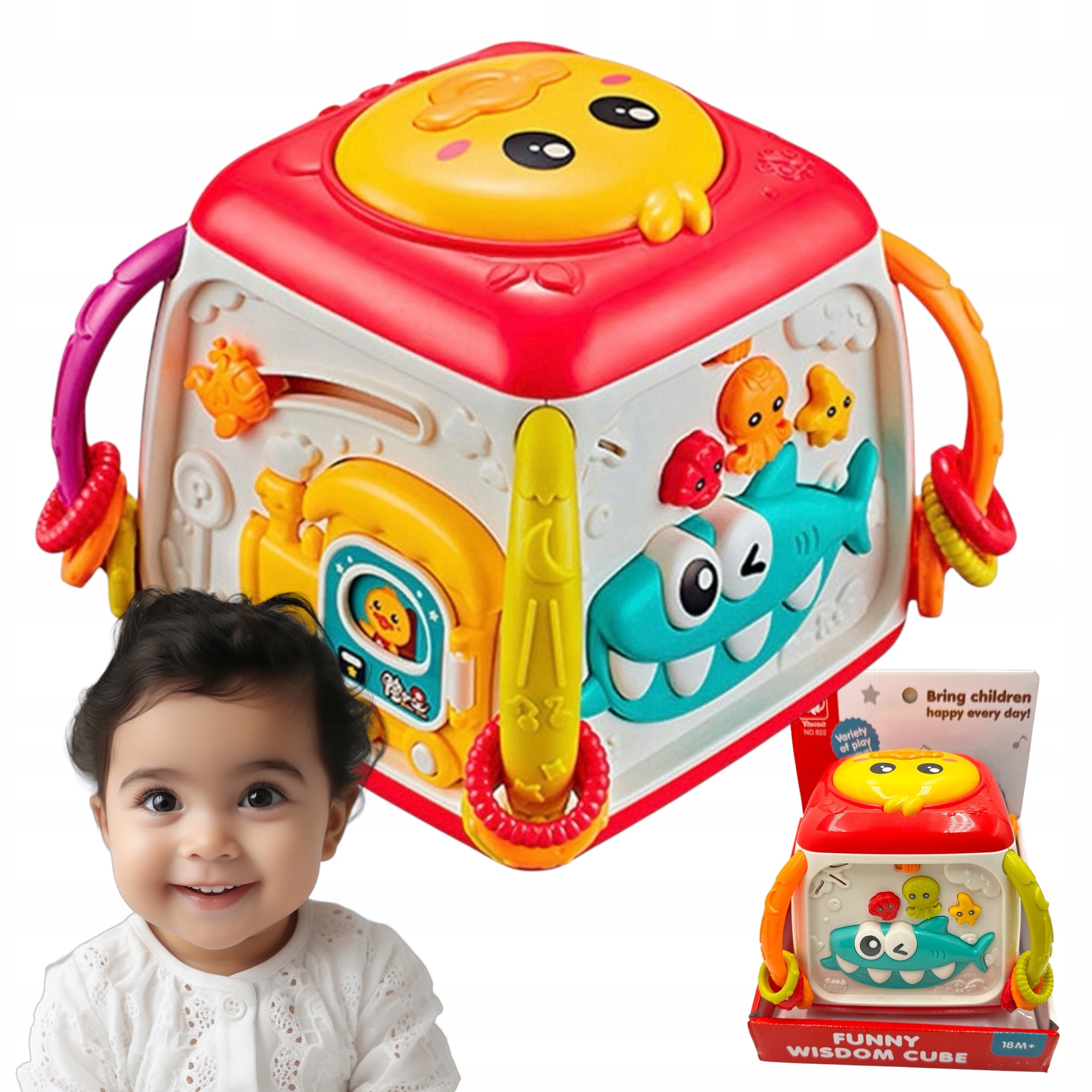 Multi Activity Cube - Niska cena na Allegro