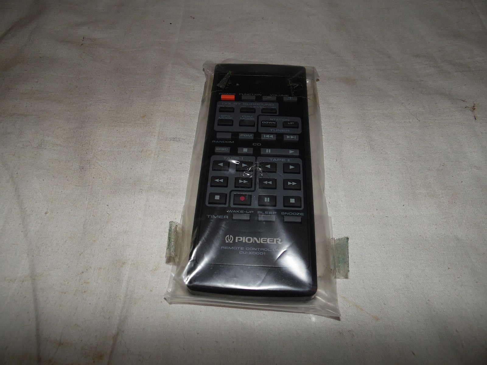 Pilot Pioneer CU-XD001 Remote Control dla wieży Pioneer XD-J110 / XD ...