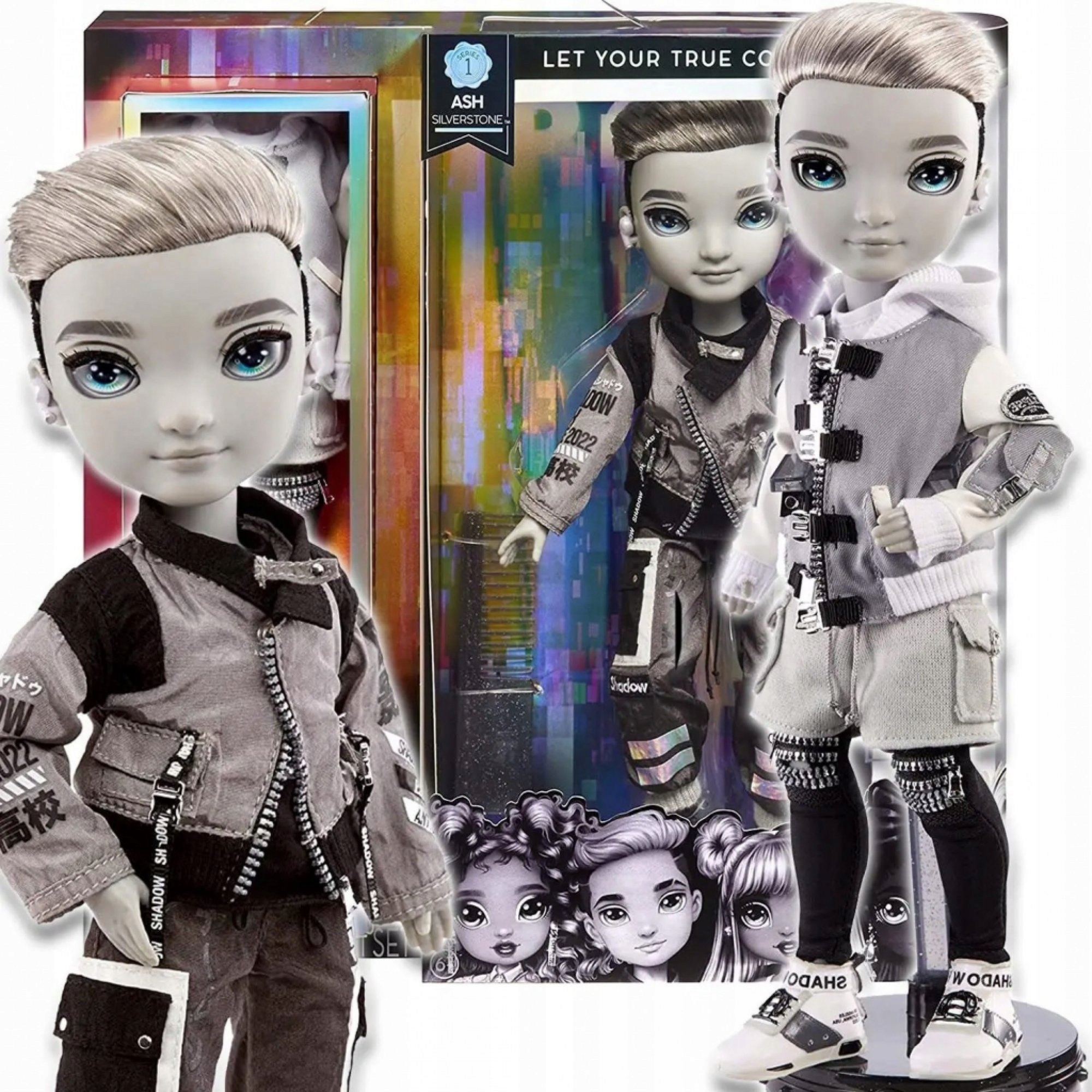 RAINBOW HIGH SHADOW ASH SILVERSTONE (0035051583578) • Cena, Opinie ...