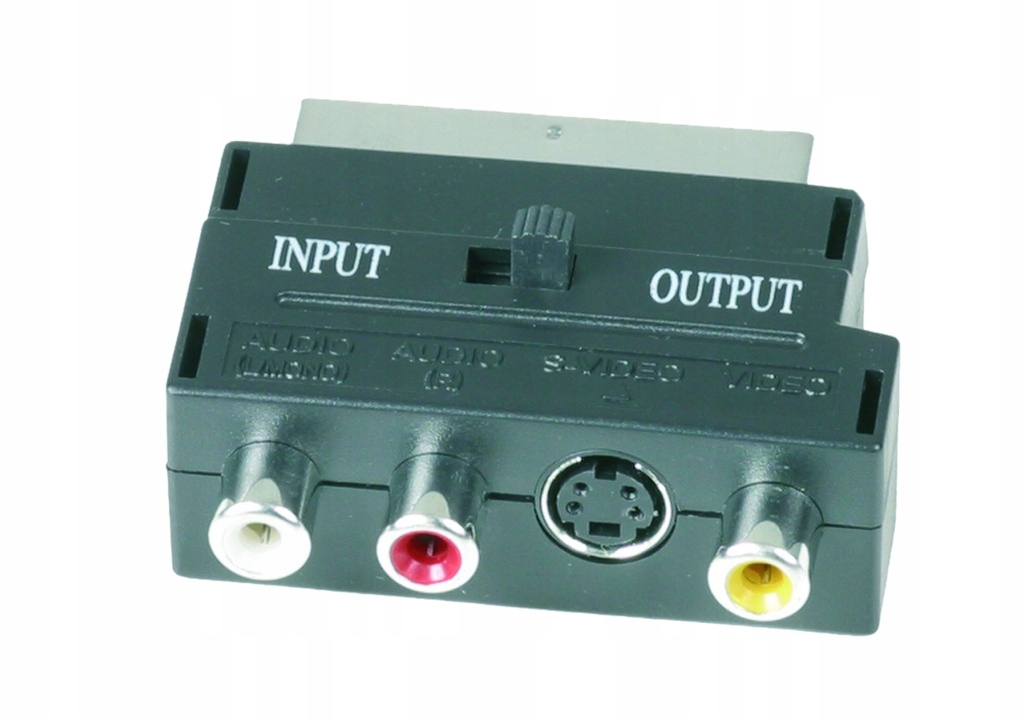 Adapter Euro Scart 3RCA S-Video Przejściówka Optex #Ł - Sklep, Opinie ...