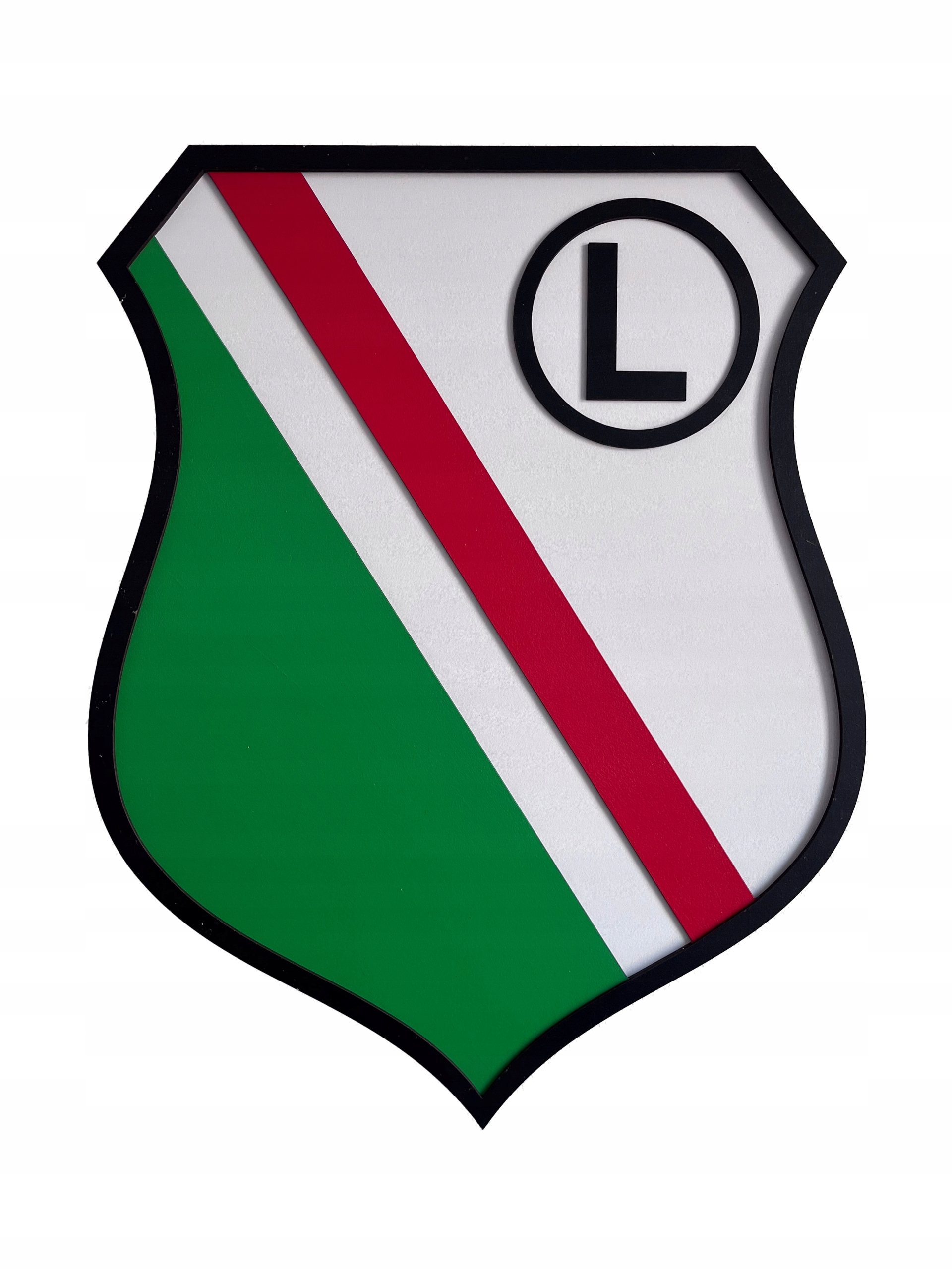 Herb Legia Warszawa 3D - Legia-1 - 14903528061 - Allegro.pl
