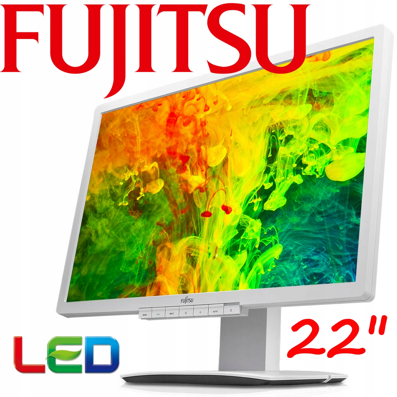 Monitor LED FUJITSU B22W-6 22 " 1680 x 1050 px TN - Sklep, Opinie, Cena ...
