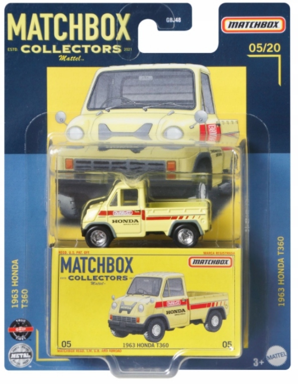 MATCHBOX COLLECTORS MODEL METALOWY 1963 HONDA T360 05/20 (887961672039 ...