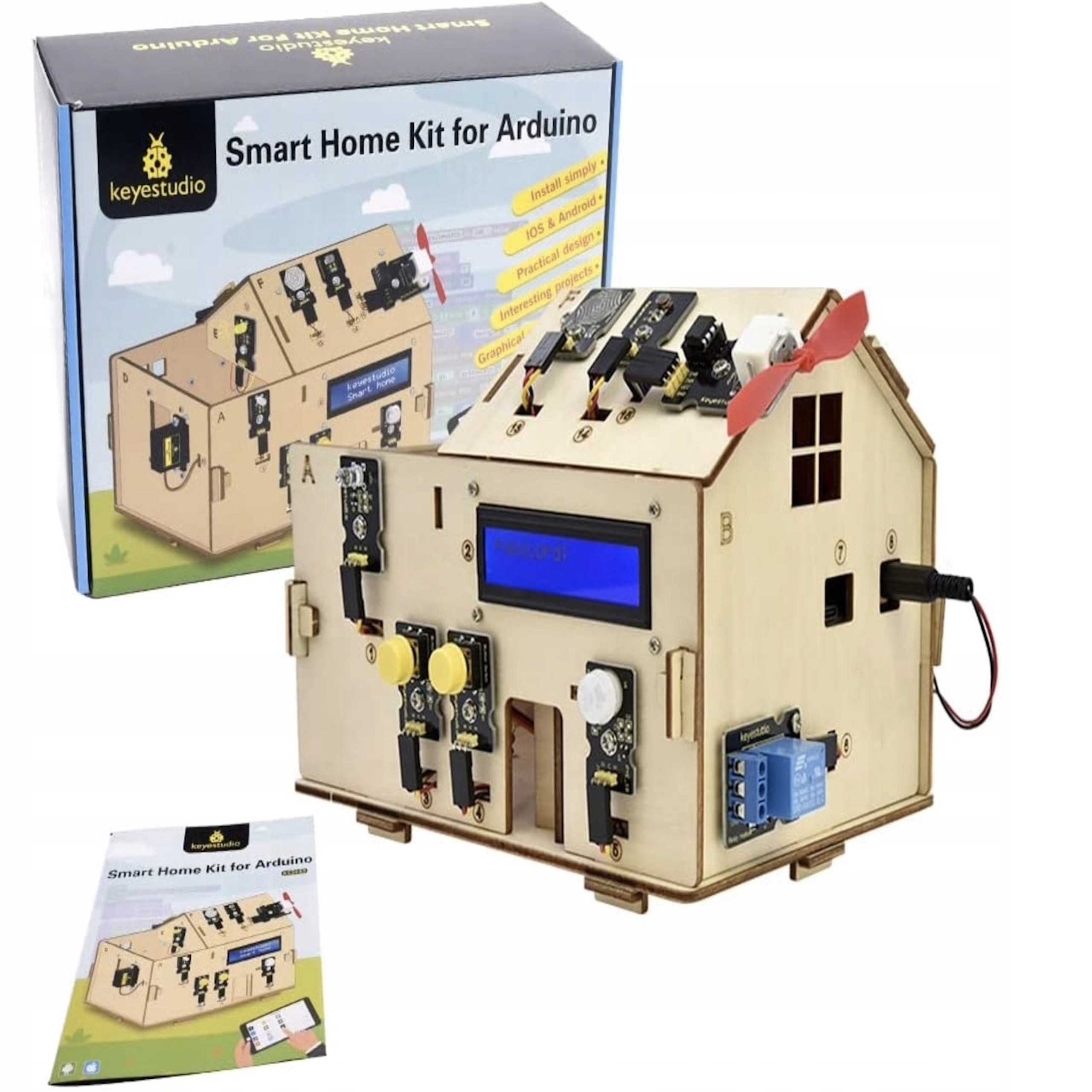 Smart Home ARDUINO mikrokontrolér modul Štartovacia sada, DIY, Urob si ...