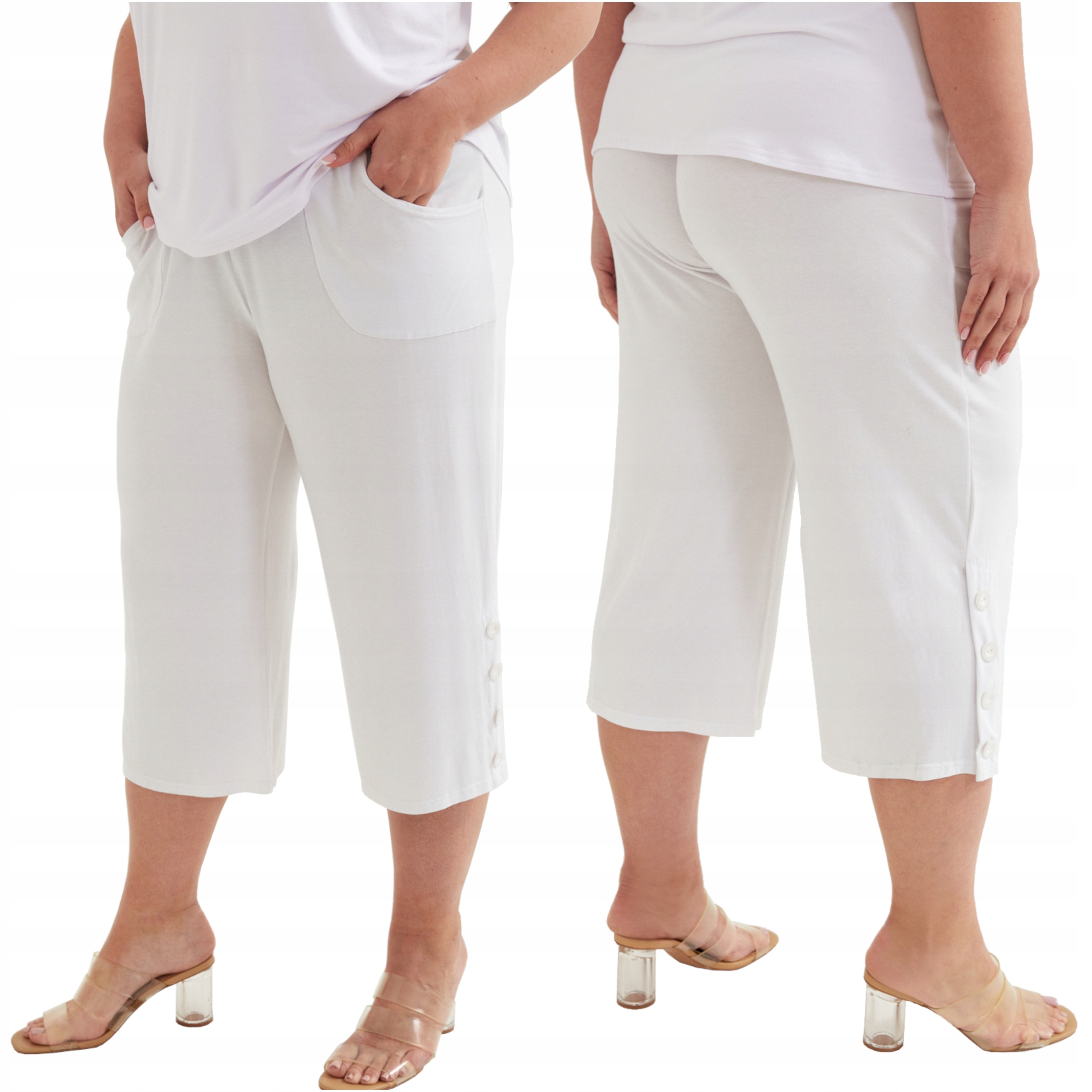 Spodnie Rybaczki Letnie - Niska cena na Allegro.pl