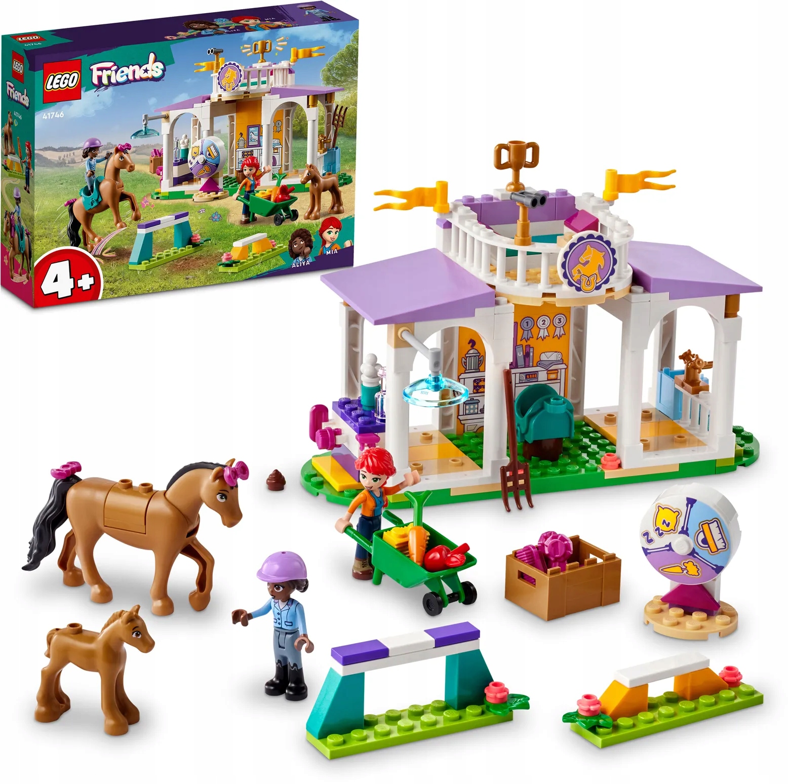 LEGO Friends Szkolenie Koni Figurki Zestaw Klocki 41746 14525578129 ...