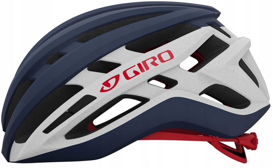 Kask Rowerowy GIRO AGILIS r. M 55-59 cm SZOSA matte midnight white red - 768686476143 ...