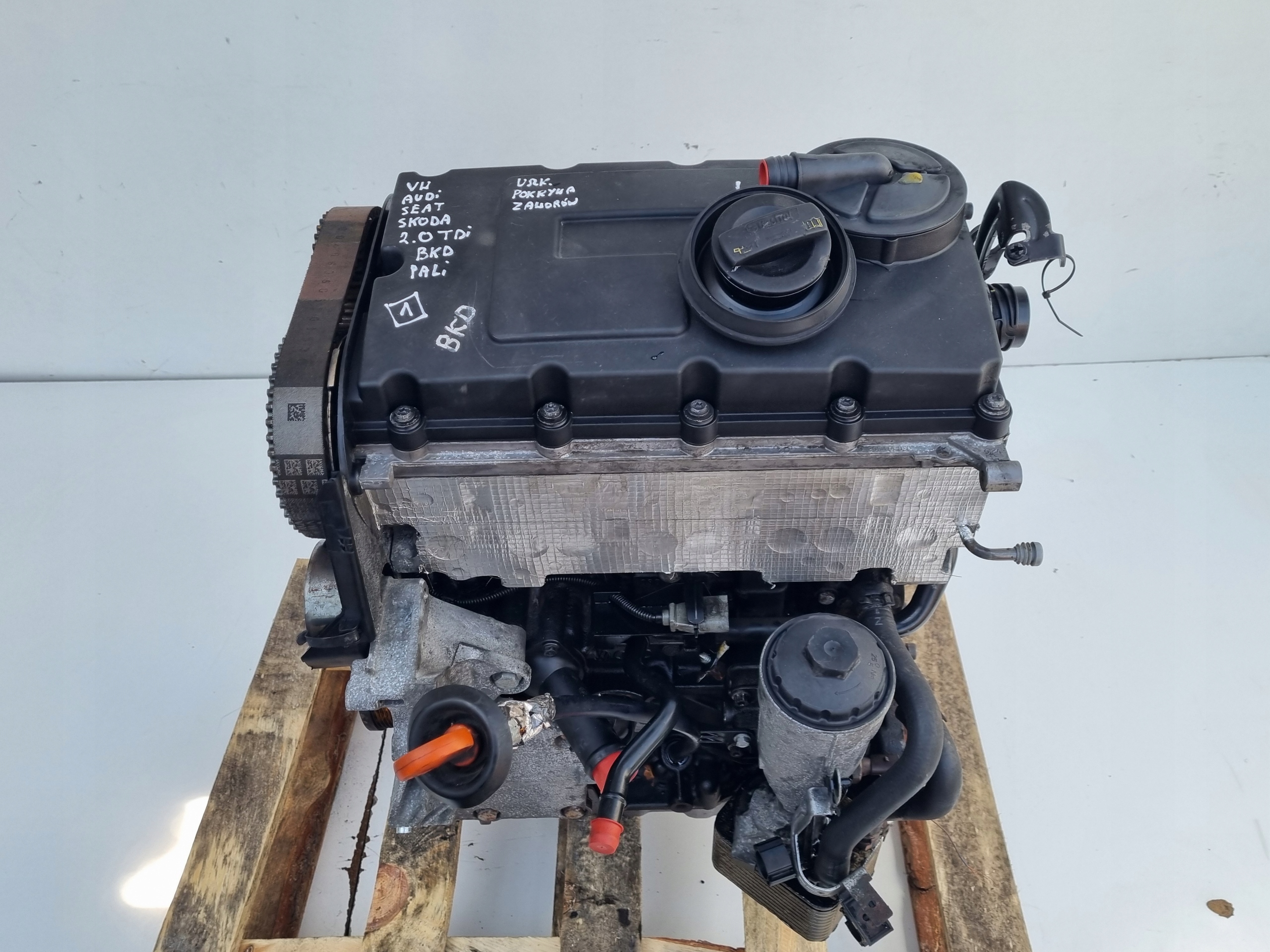 SILNIK BEZ OSPRZĘTU Audi A3 II 8P 2.0 TDI 140KM BKD za 1299.00PLN z CHEŁM - Allegro - (17716500208)