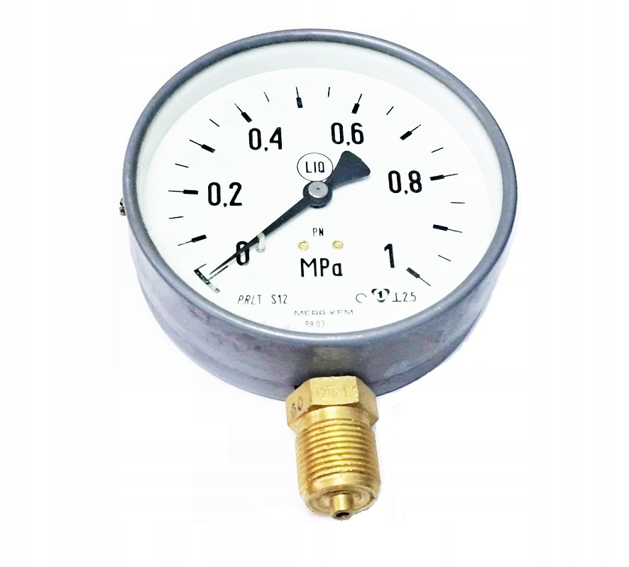 Manometr ciśnieniomierz MERA-KFM PRLT S12 0-1 MPa (5905965815834) • Cena, Opinie • Mierniki i ...