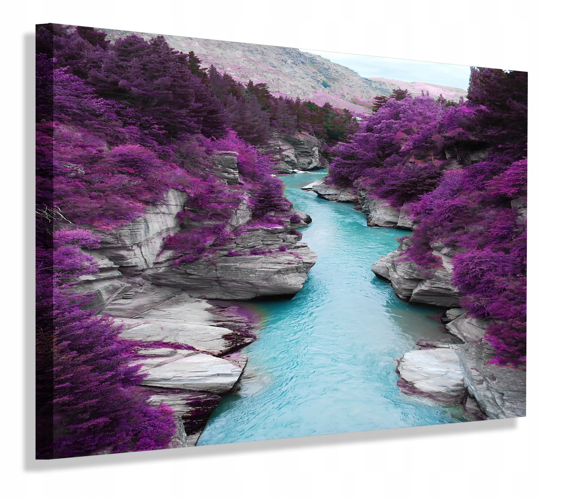 OBRAZ RZEKA LAWENKA TURKUS OBRAZY CANVAS 60x40 • Cena, Opinie • Obrazy ...