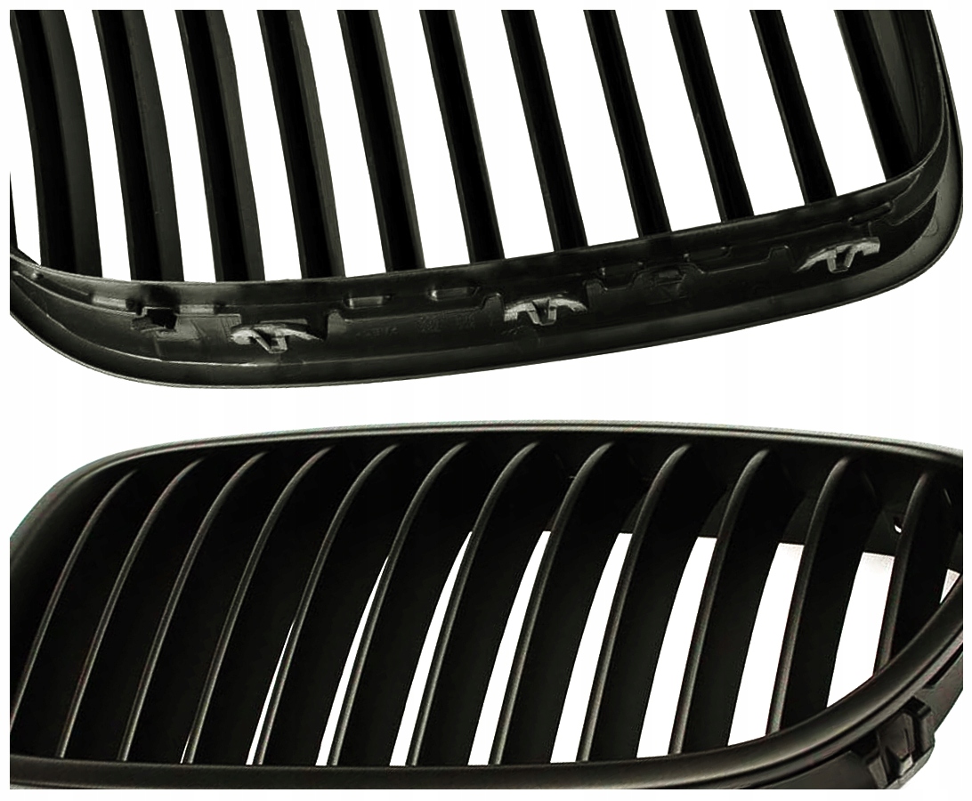 027MB NERKI W GRILL ATRAPY CZARNY MATT dla BMW F10 F11 F18 2010-2016 NA ...