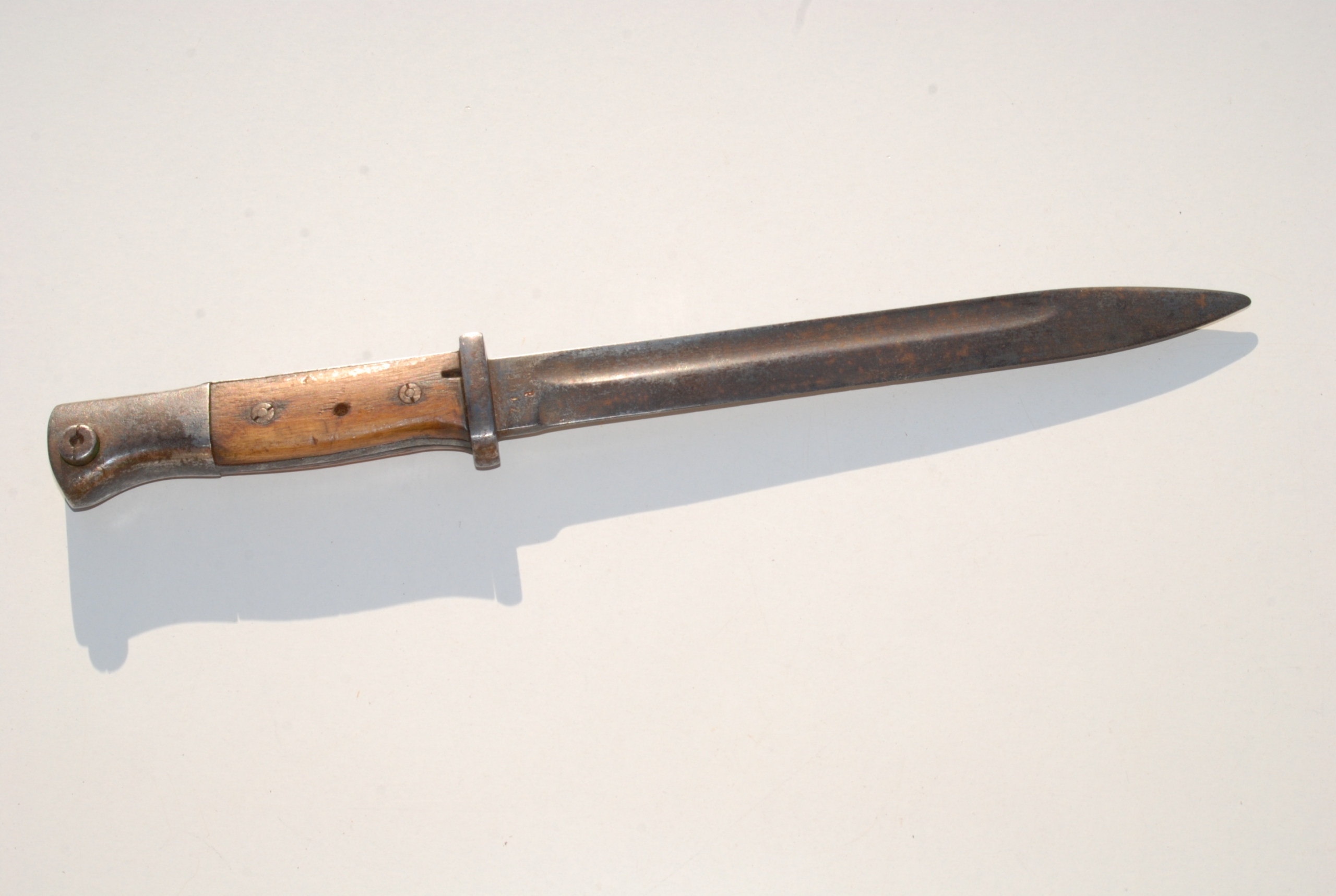 Stary bagnet nóż do broni COF 44 Niemiecki 2 wojna 15045259714 - Allegro.pl