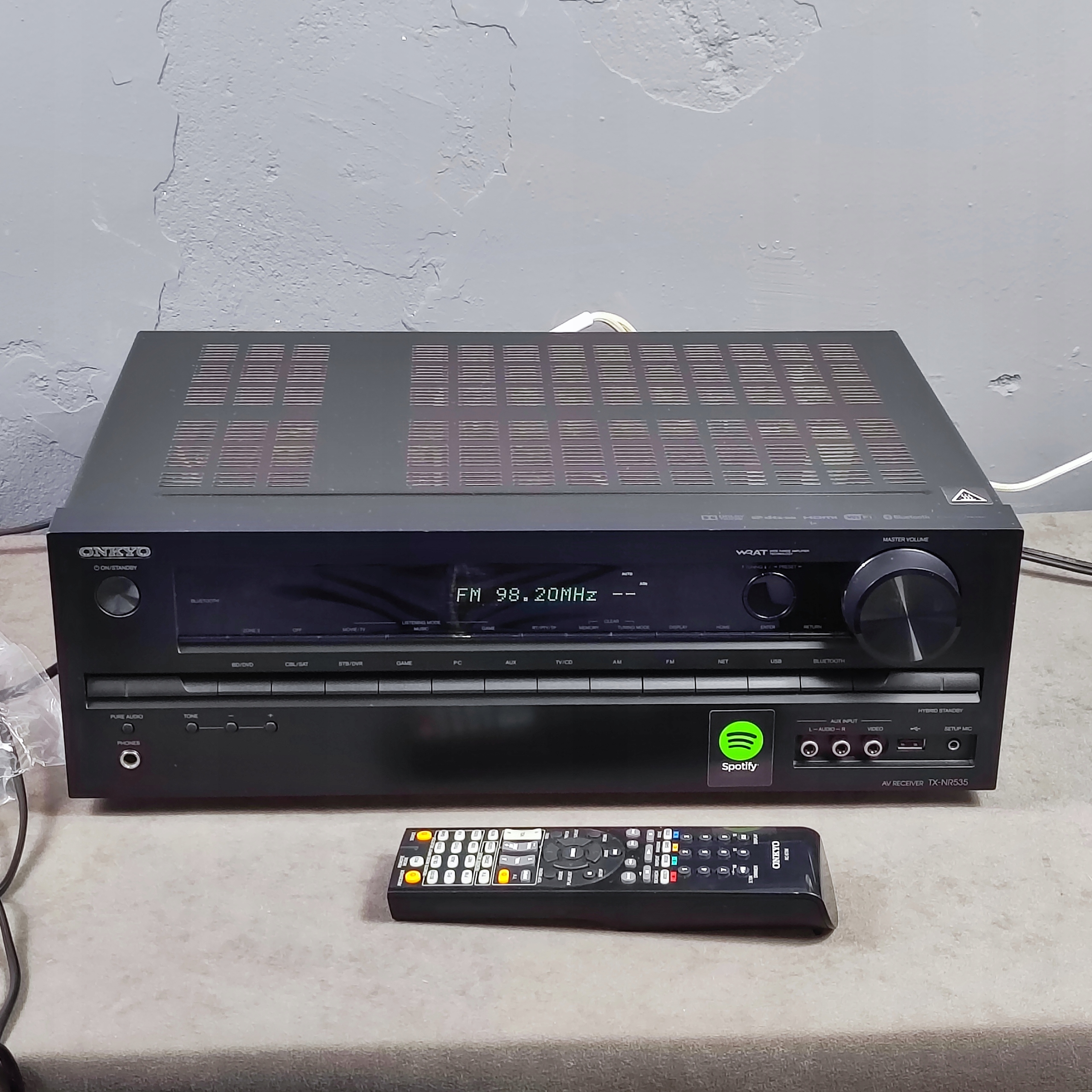 Amplituner ONKYO TX-NR535 - Sklep, Opinie, Cena w Allegro