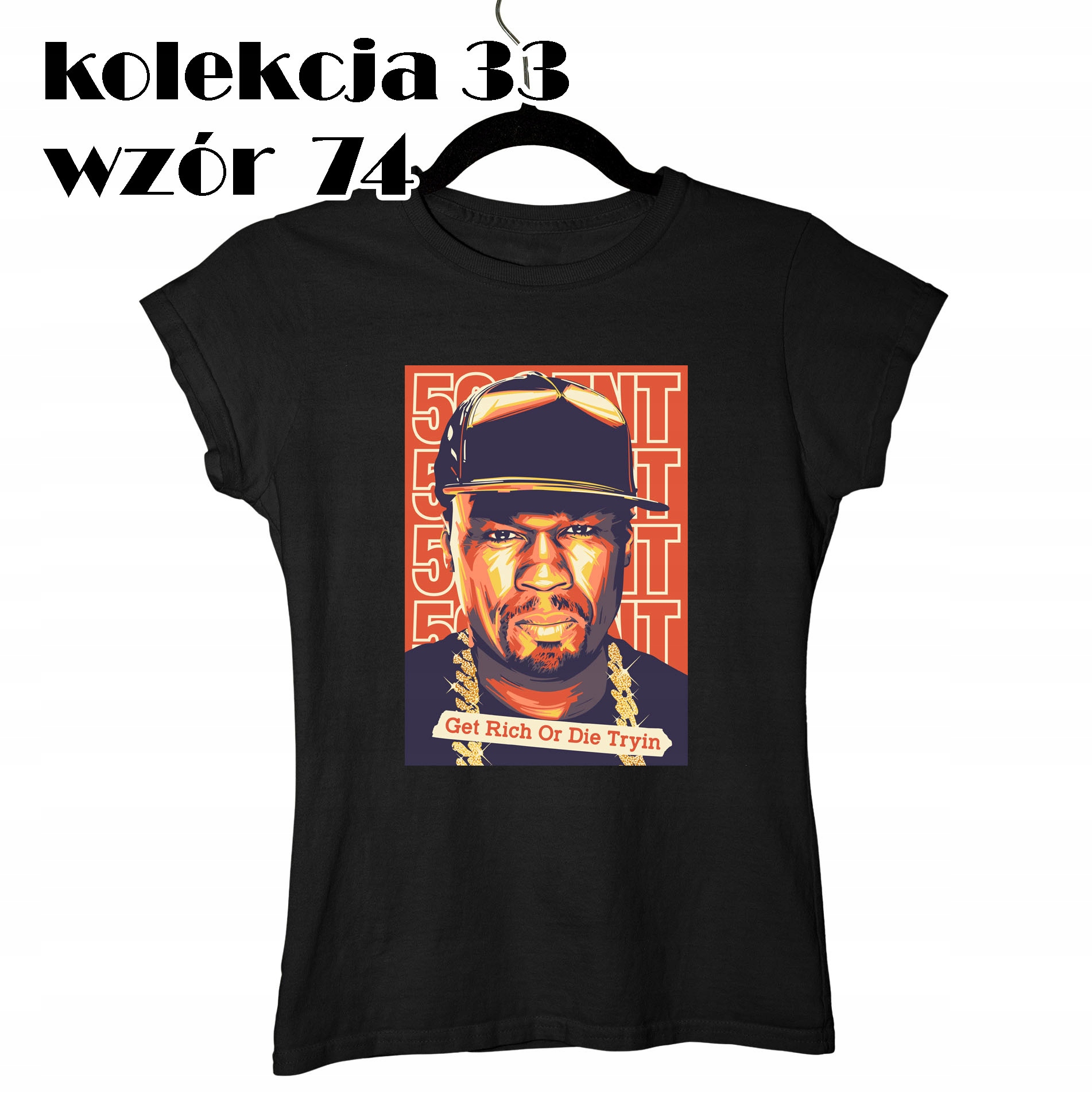 NŐI PÓLÓ RAP RAPPER 50CENT FIFTY CENT ALBUM HIP HOP S za 5940.00HUF-ért ...