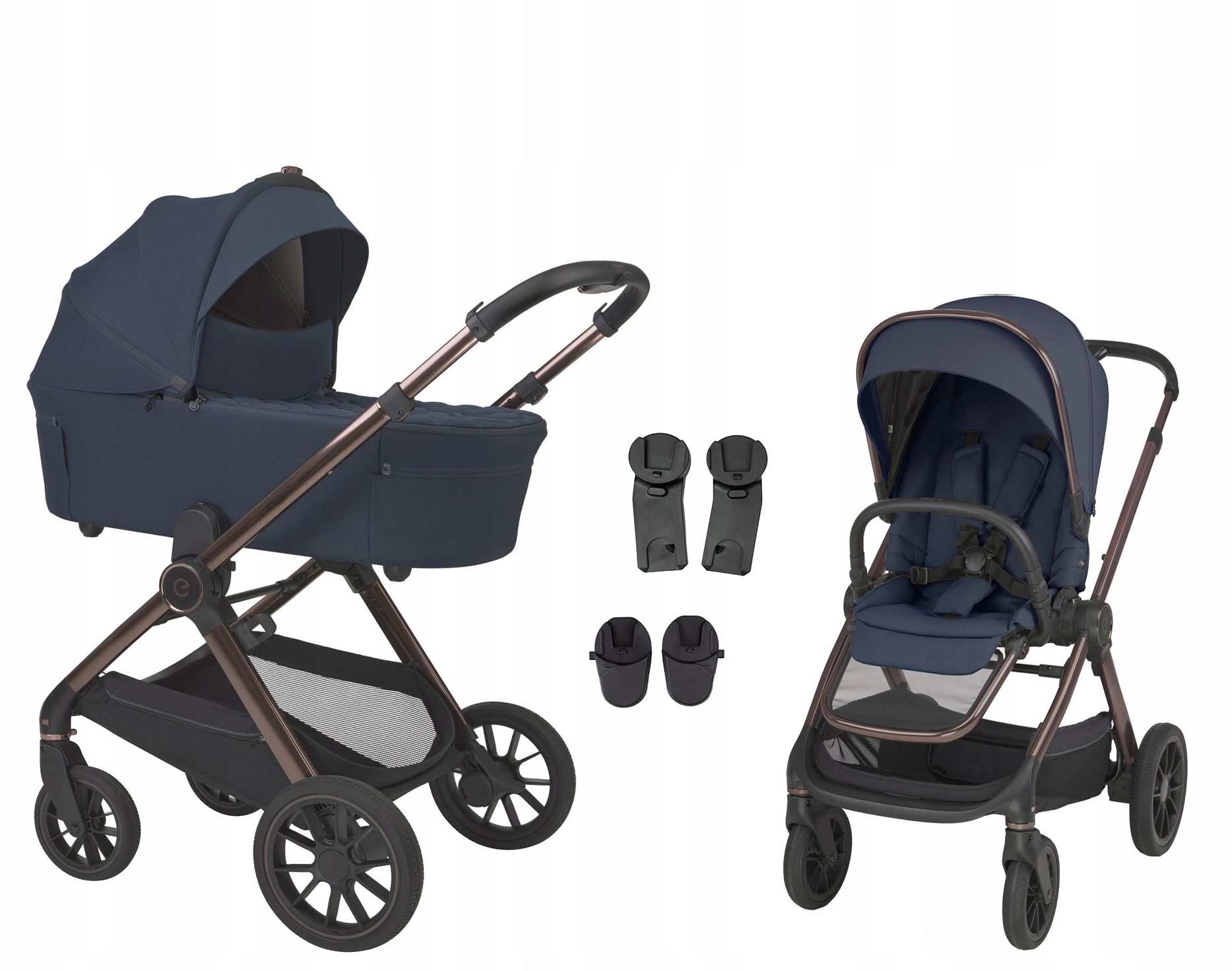 Dětský kočárek 2v1 univerzální multifunkční | espiro code 103 elegant navy, (5905683802208 ...