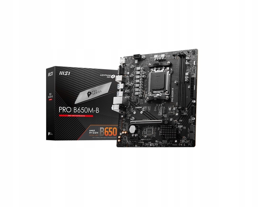 Материнская плата MSI PRO B650M-B Micro ATX - docom.com.ua