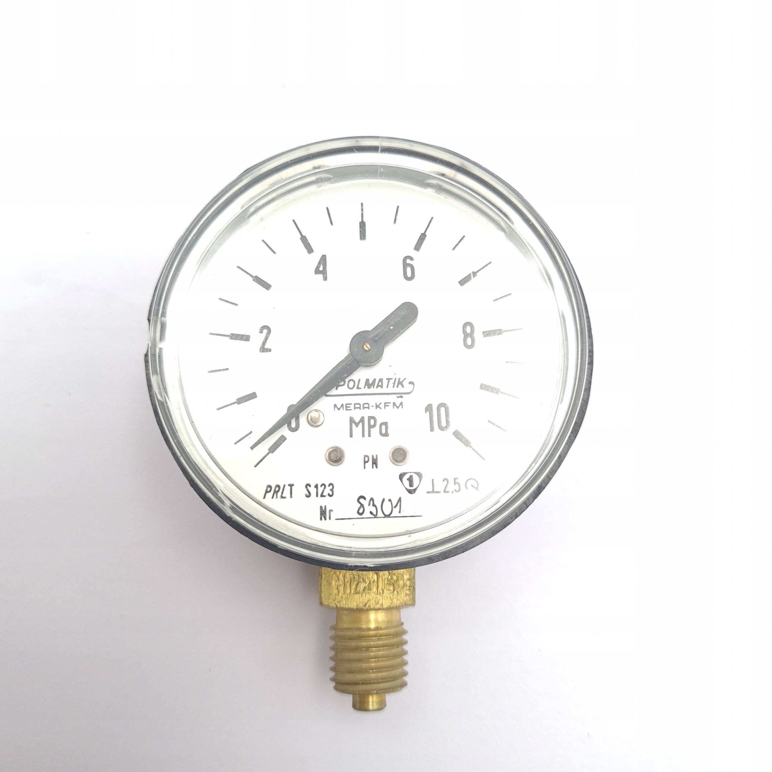 Manometr 0-10 MPa KFM 60mm PCV M12X1,5 mm M60R-2,5 za 20.00PLN z Warszawianka - Allegro ...