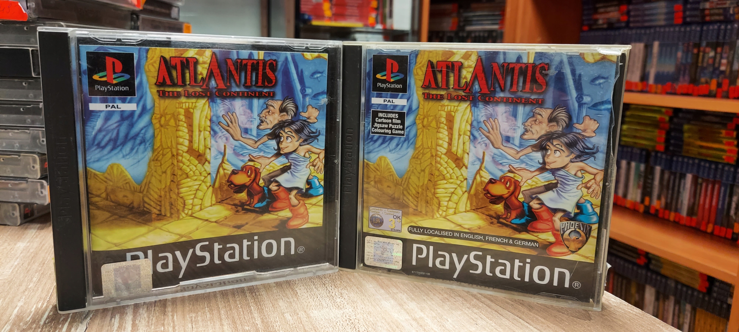 Atlantis the lost continent psx ps1 PlayStation (PSX) pudełkowa - Stan ...
